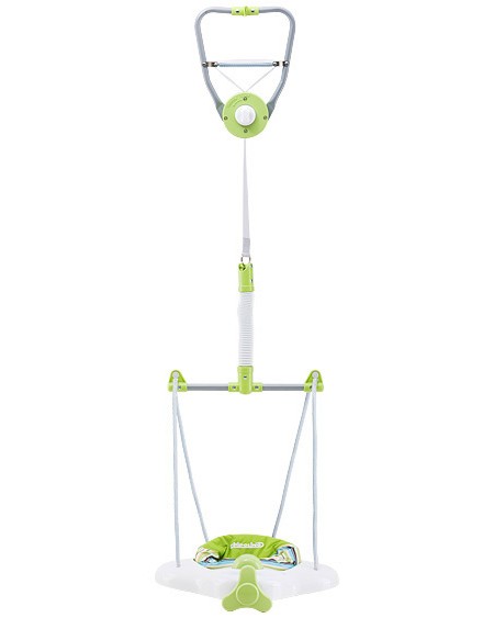 Бебешко бънджи - Зелено самолетче - store.bg