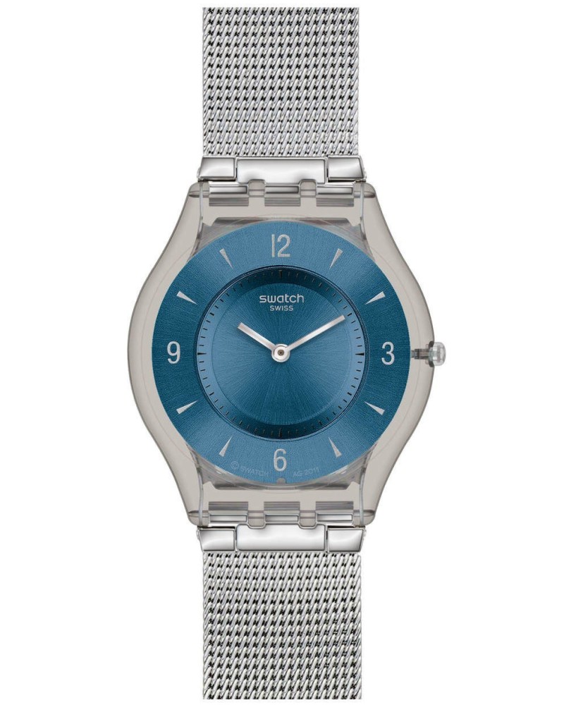Часовник Swatch - Metal Knit Blue SFM120M - store.bg