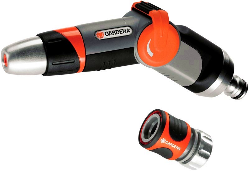 Градински струйник и преходник за маркуч със стоп клапа - store.bg