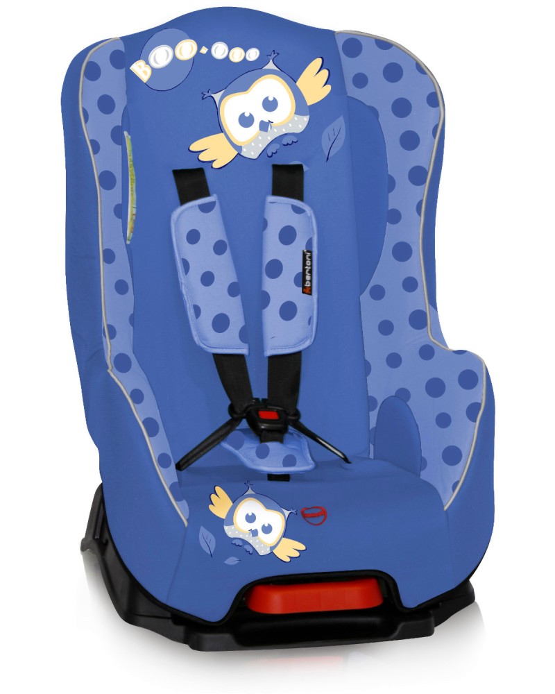 Детско столче за кола - Pilot: Blue Baby Owl - store.bg