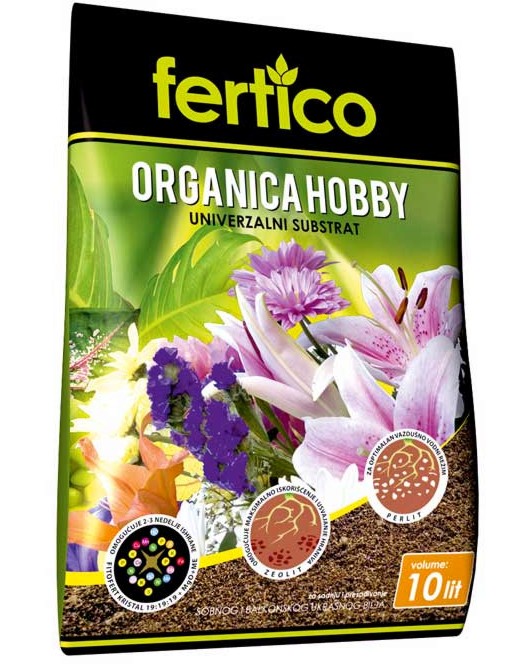 Торфен субстрат Fertico Organica hobby - store.bg