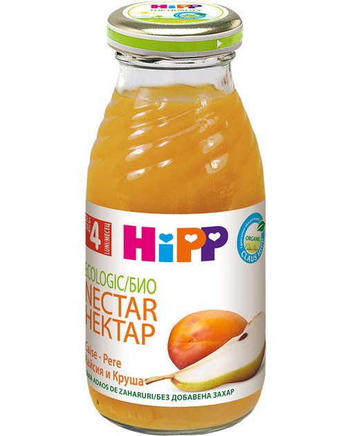 Нектар от био кайсия и круша - store.bg