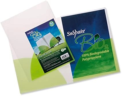 Биоразградима папка а4 Snopake Twinfile - store.bg