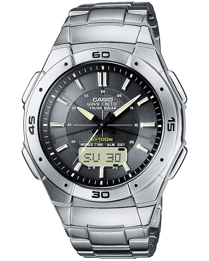 Часовник Casio - Wave Ceptor WVA-470DE-1AVEF - store.bg