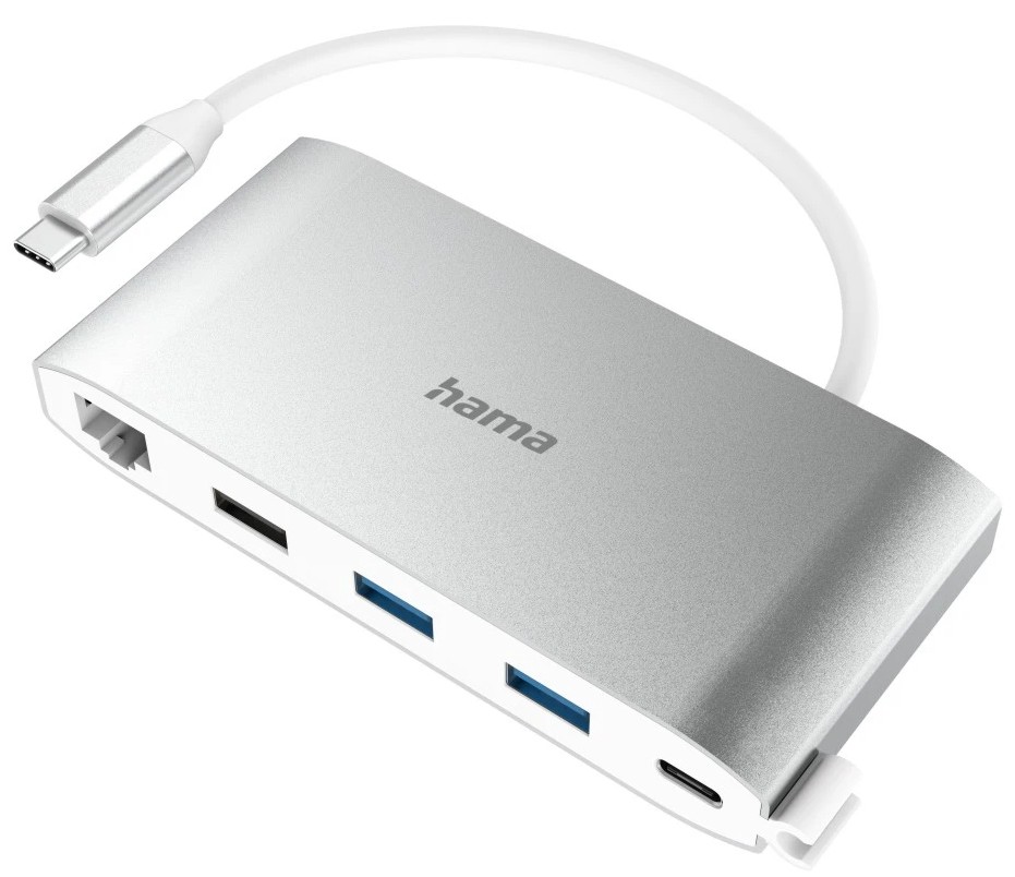 USB C хъб с 8 порта Hama Multiport - store.bg