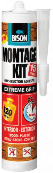 Монтажно лепило Bison Montagekit Extreme Grip - store.bg