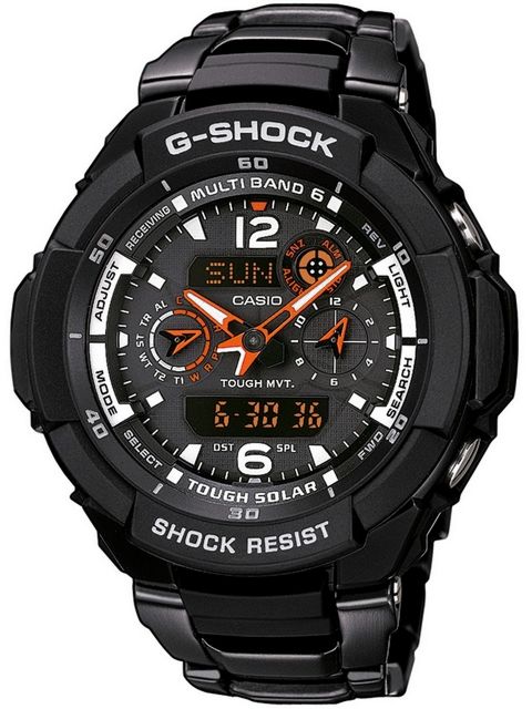 Часовник Casio - G-Shock Wave Ceptor Solar GW-3500BD-1AER - store.bg