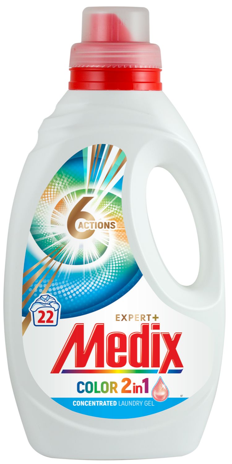 Течен препарат за пране с омекотител Medix Color 2 in 1 - store.bg