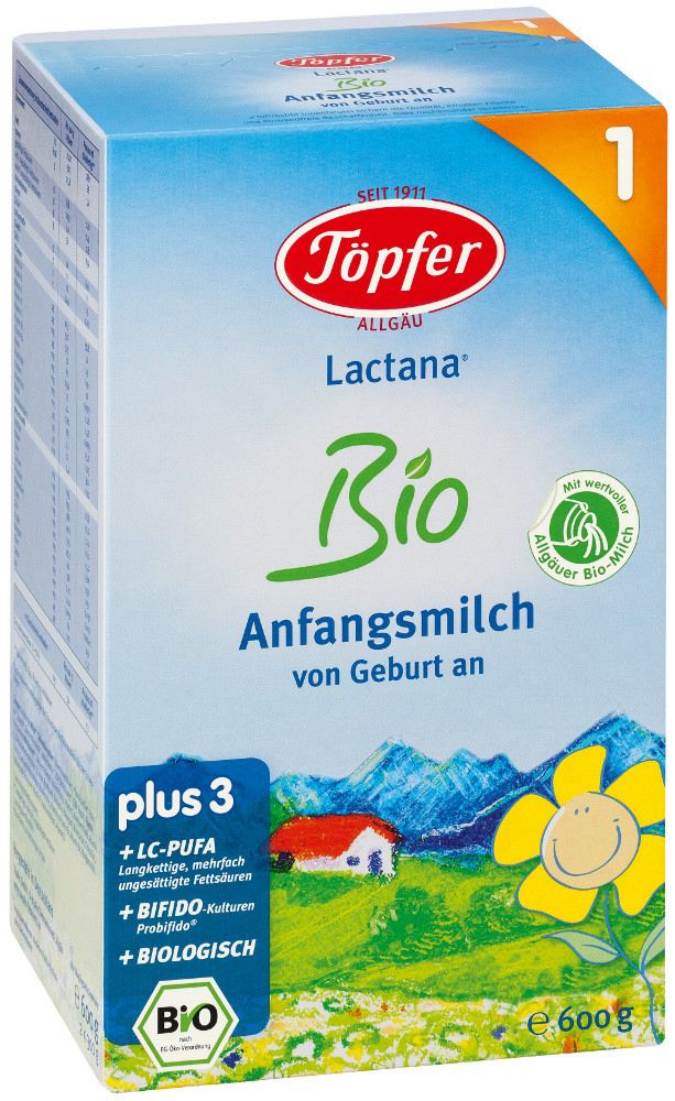 Мляко за кърмачета - Lactana Bio 1 - store.bg