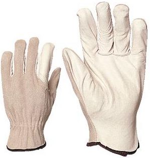 Работни ръкавици от телешка кожа Eurotechnique - store.bg