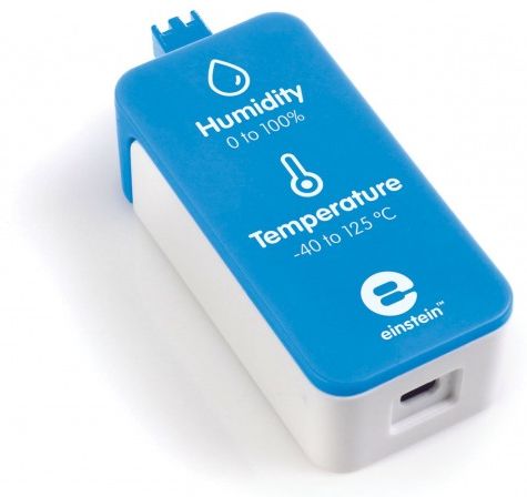 Сензор за влажност и температура einstein - store.bg