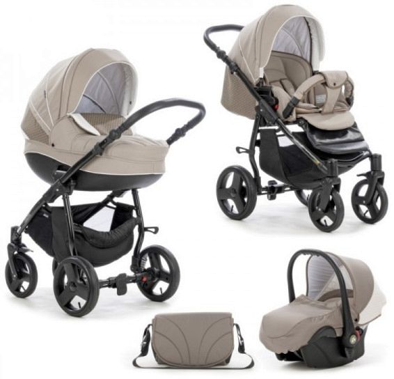 Бебешка количка 3 в 1 - Vivi - С 4 колела - store.bg