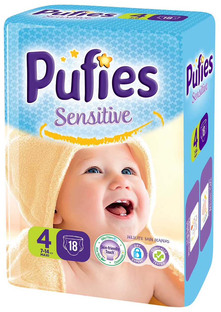 Pufies Sensitive 4 - Maxi - store.bg