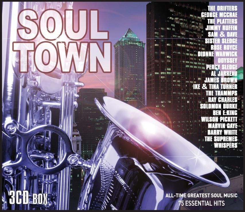Soul Town: 75 Essential Hits - 3 CD Box - компилация - store.bg