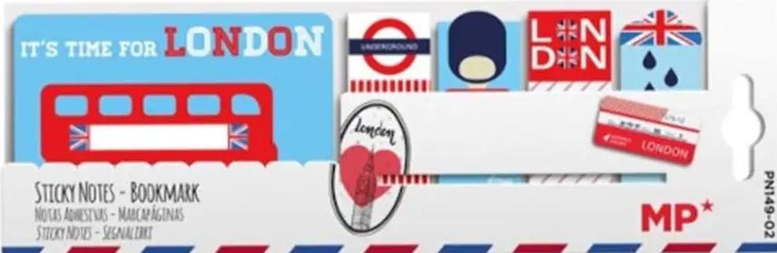 Самозалепващи индекси MP London - store.bg