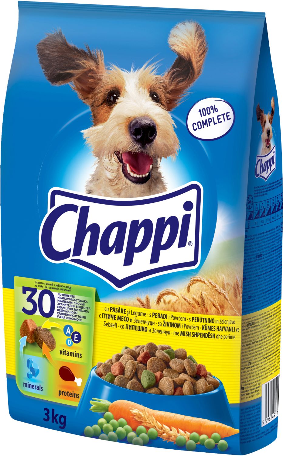 Chappi - Суха храна за кучета с птиче месо - store.bg