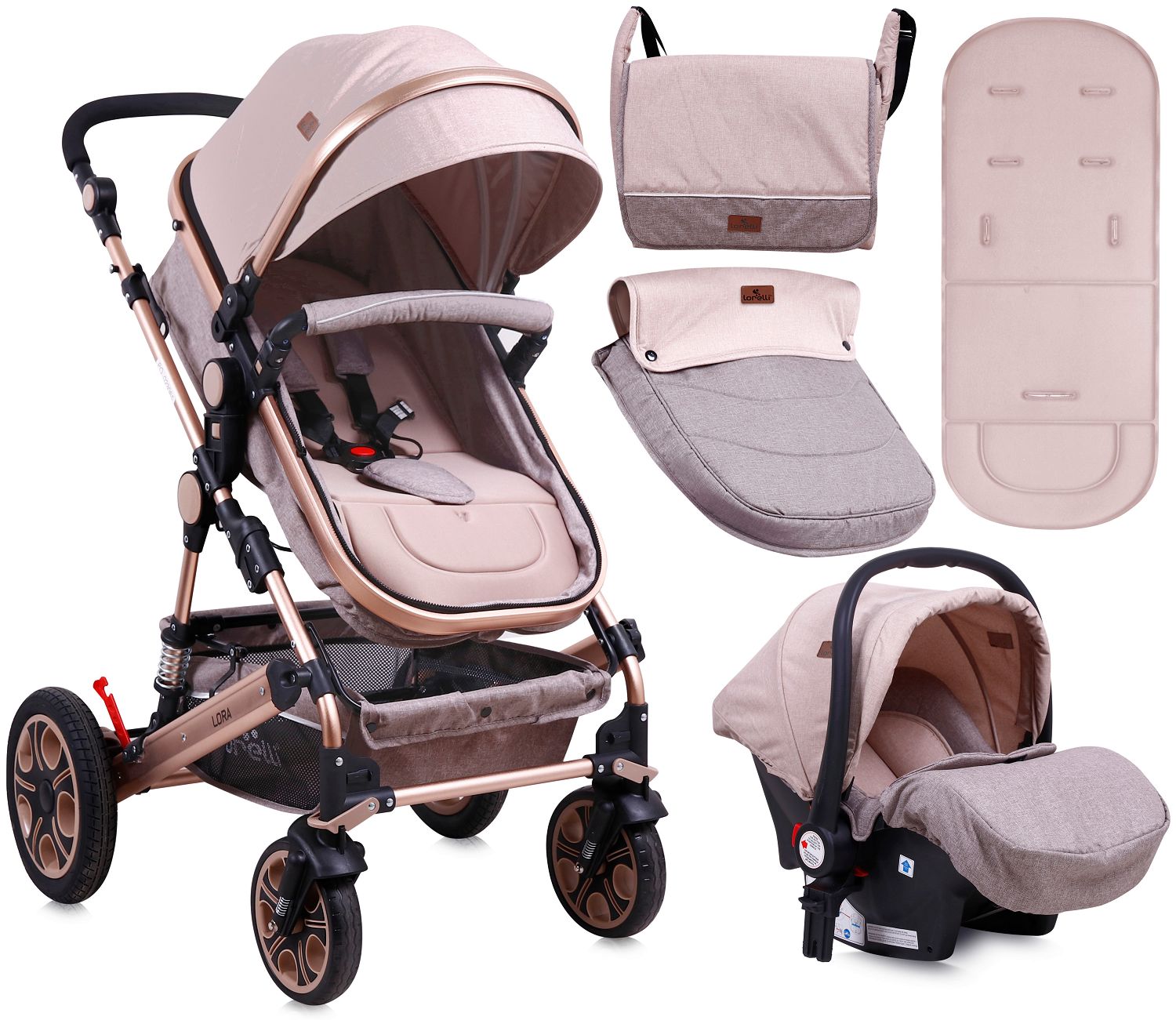 Детска количка - Lorelli Lora Set - store.bg