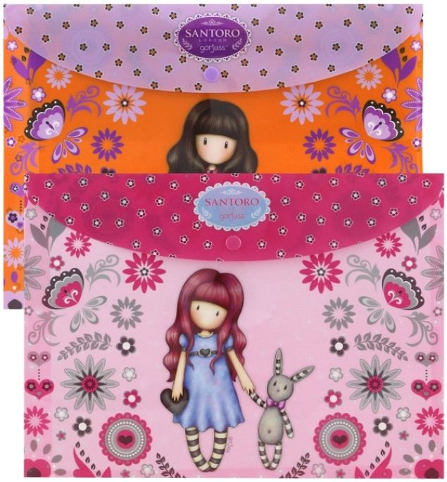 Папки за документи Santoro Gorjuss - store.bg