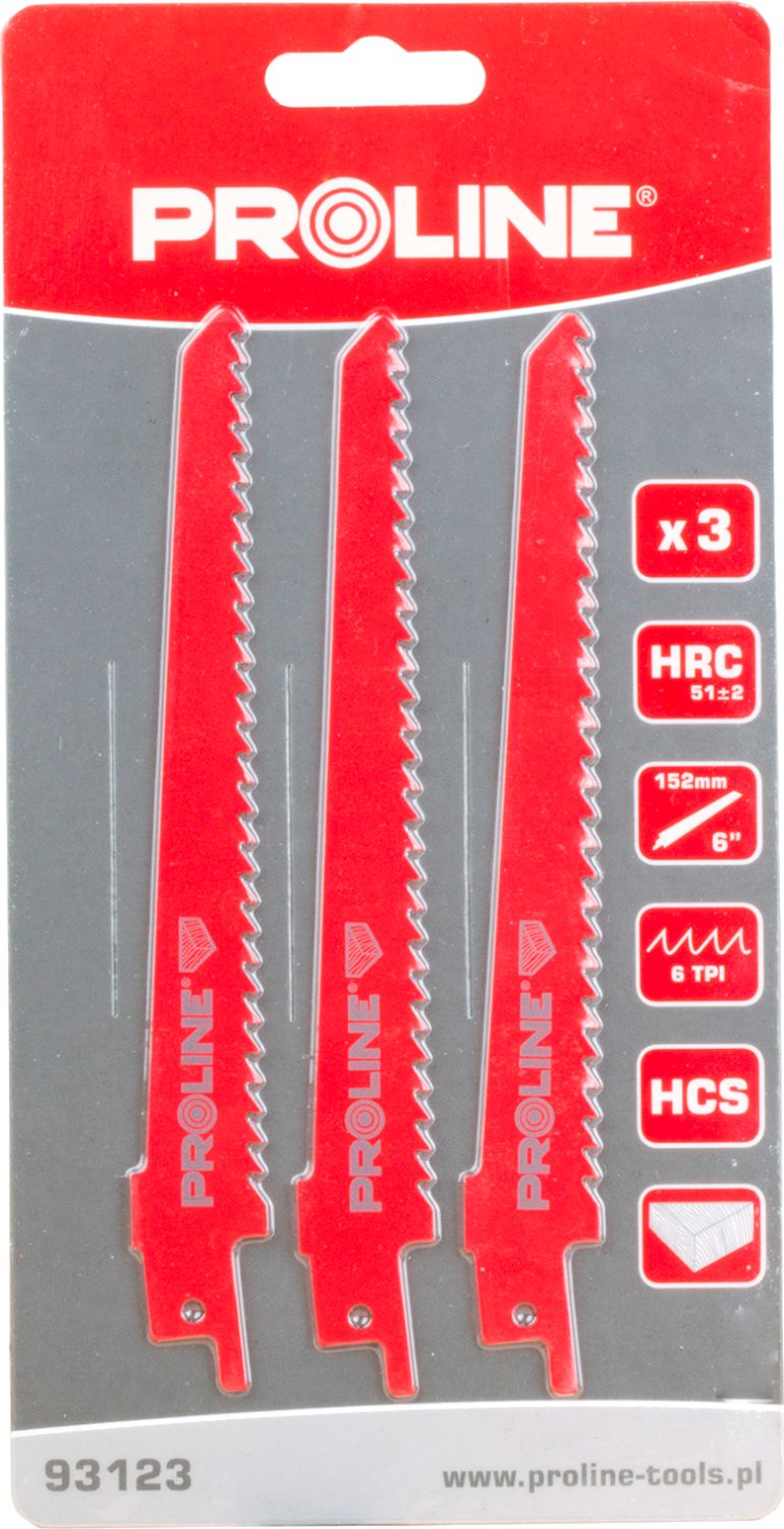 Комплект ножове за саблен трион Proline - store.bg