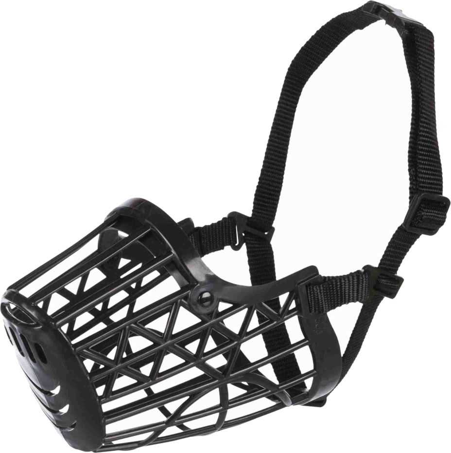 Пластмасов намордник за кучета Trixie L - store.bg