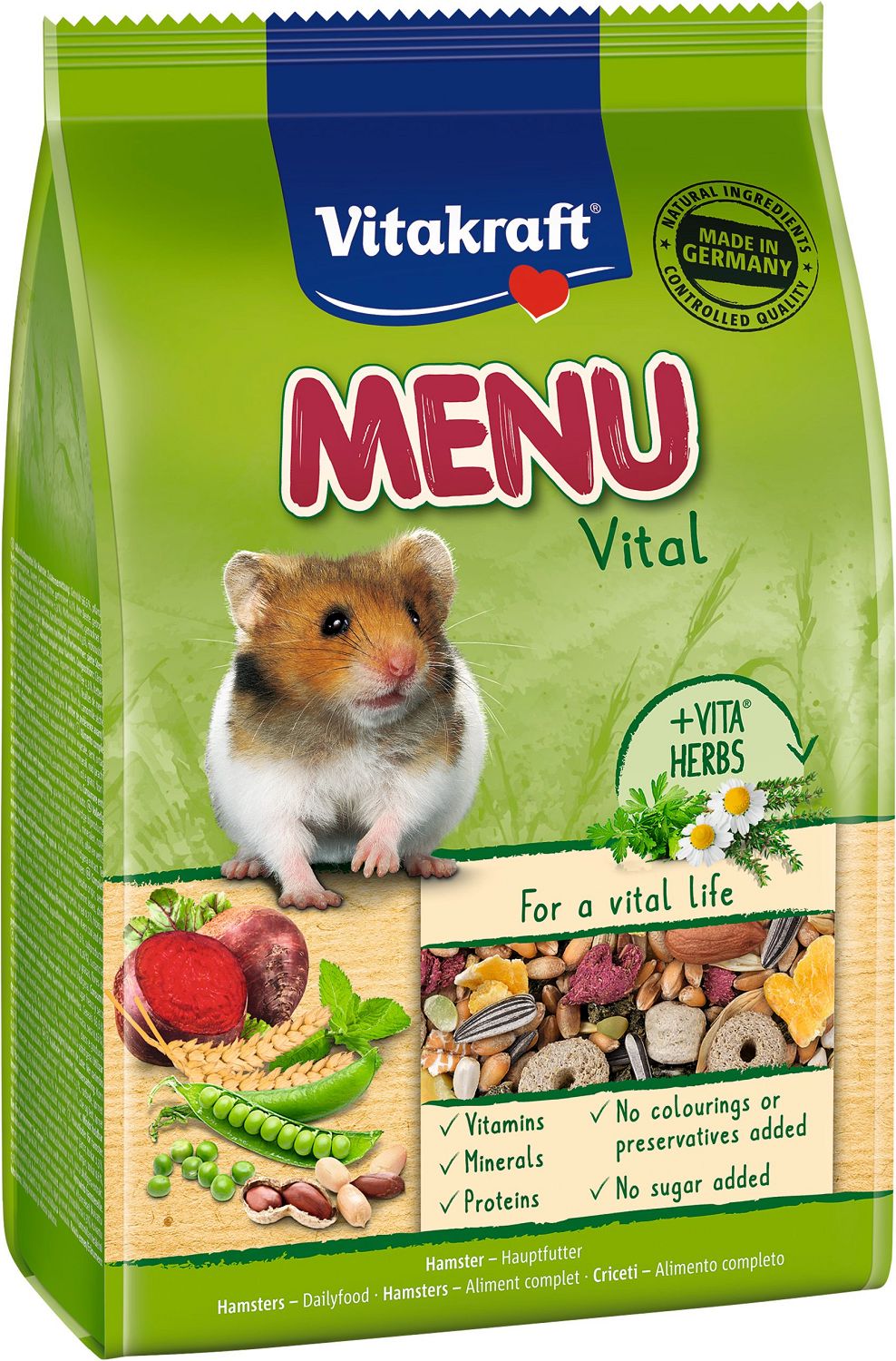 Храна за хамстери Vitakraft Menu Vital - store.bg