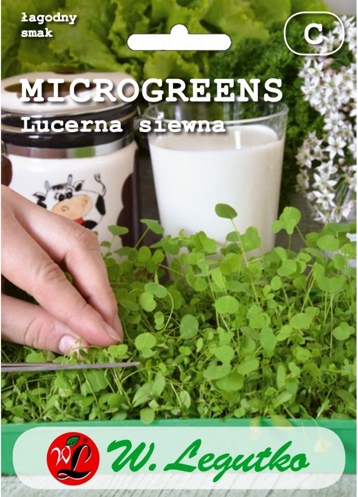 Семена от микро растения - Люцерна - 4 g - store.bg