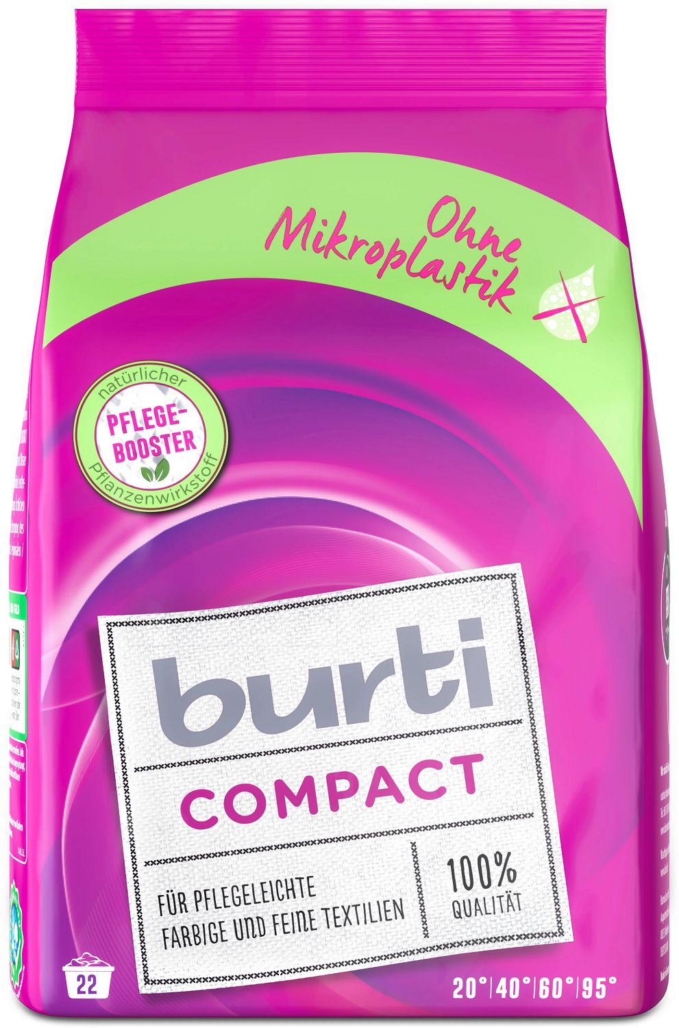 Прах за цветно пране Burti Compact - store.bg