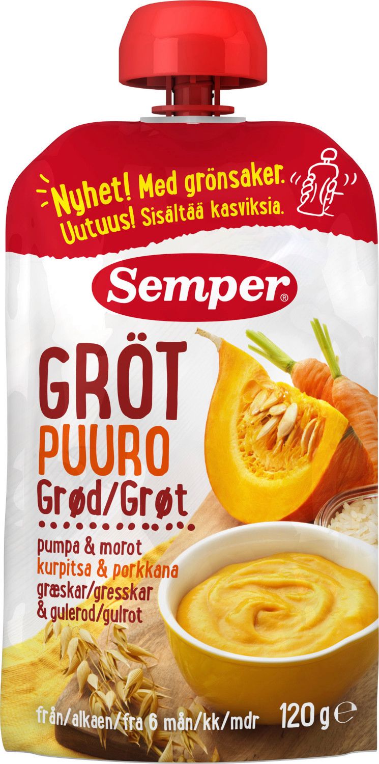Бебешка каша Semper - store.bg
