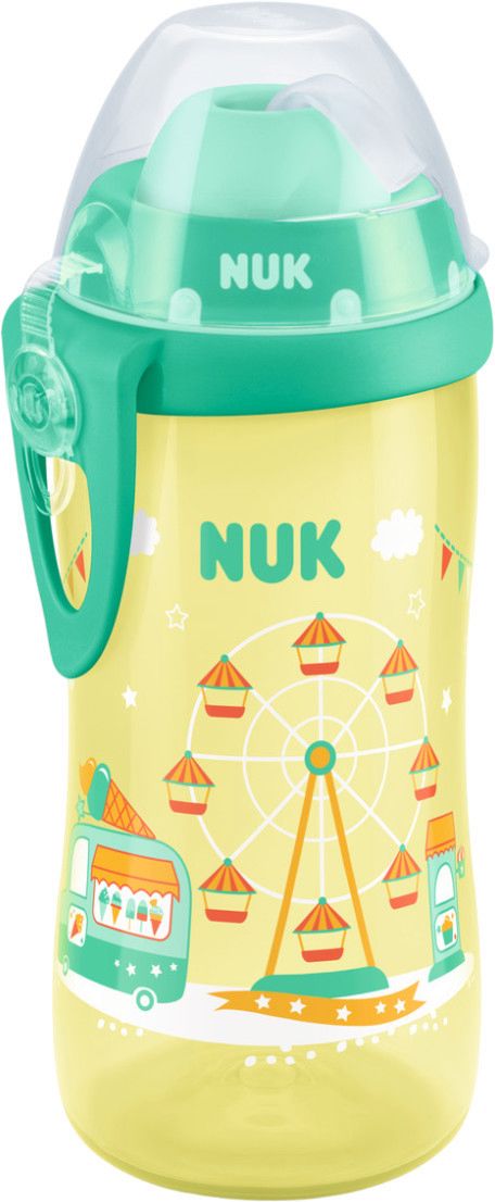 Детско шише за вода със сламка NUK - store.bg