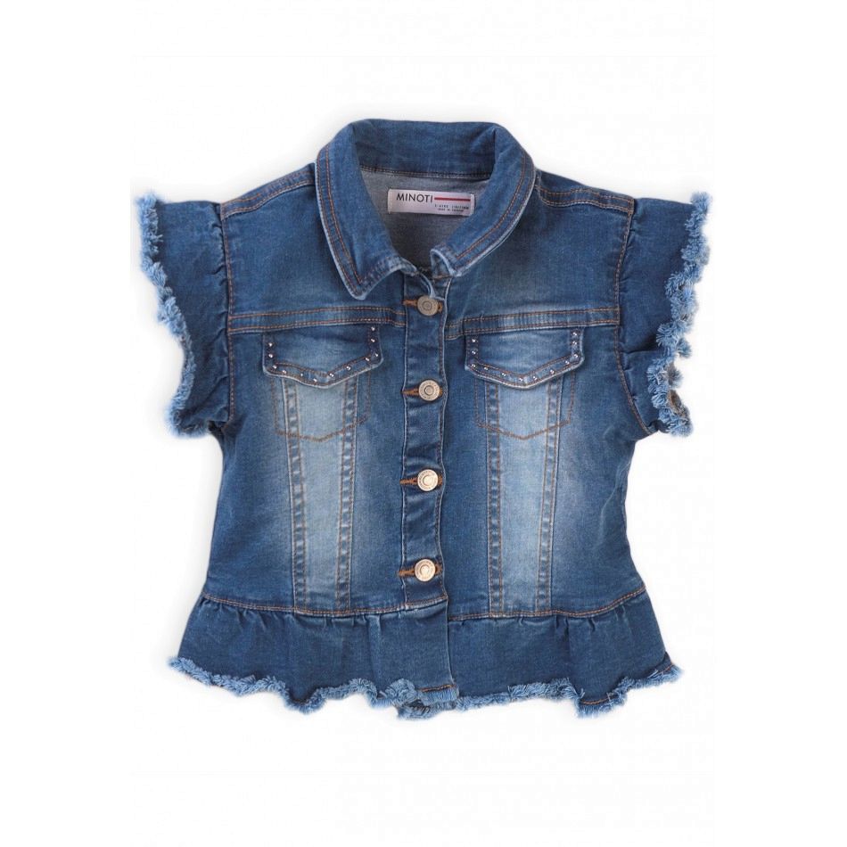 Детско дънково елече MINOTI - store.bg