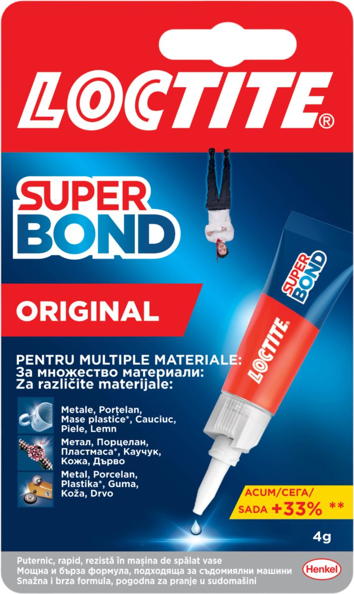 Универсално лепило Loctite Super Bond Original - store.bg