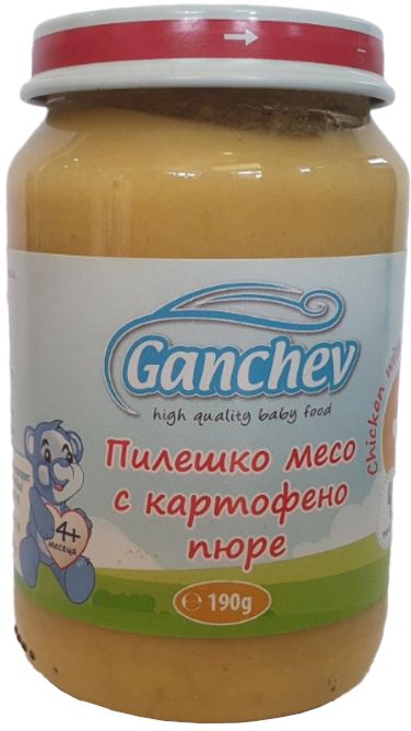 Пюре за бебе Ganchev - store.bg