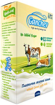 Млечна каша за бебе Ганчев - store.bg