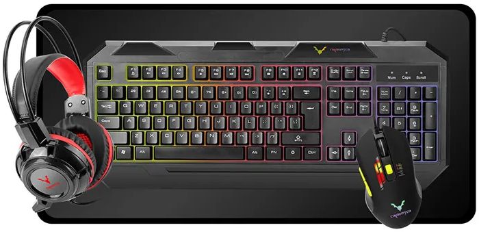 Геймърски комплект 4 в 1 Wesdar KM12 - store.bg