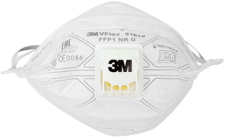 Защитна маска с клапа FFP1 3M VFlex - store.bg