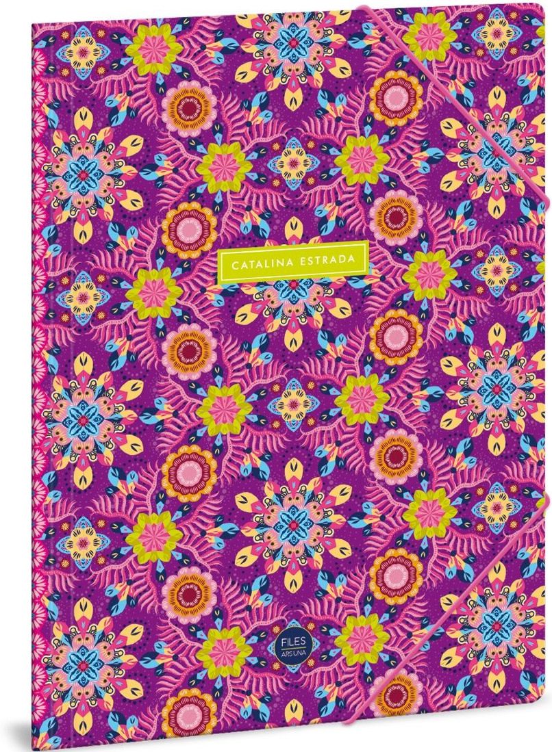 Папка с ластик A4 Ars Una Catalina Estrada - store.bg