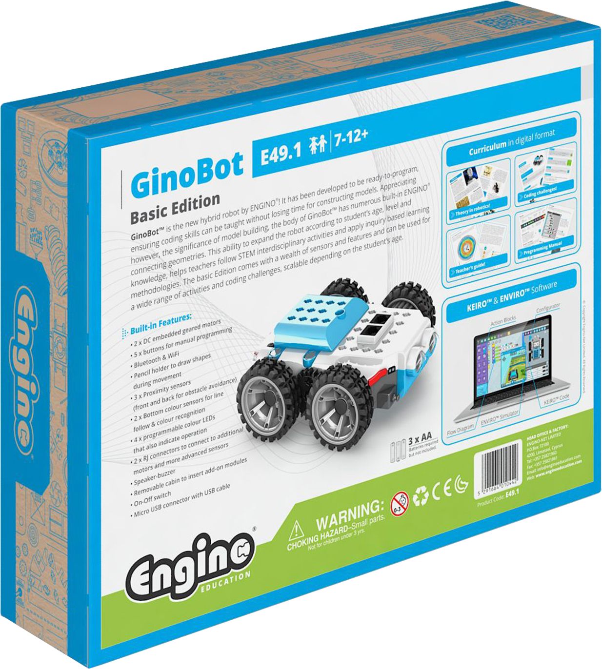 Робот Education Ginobot Basic Engino - store.bg
