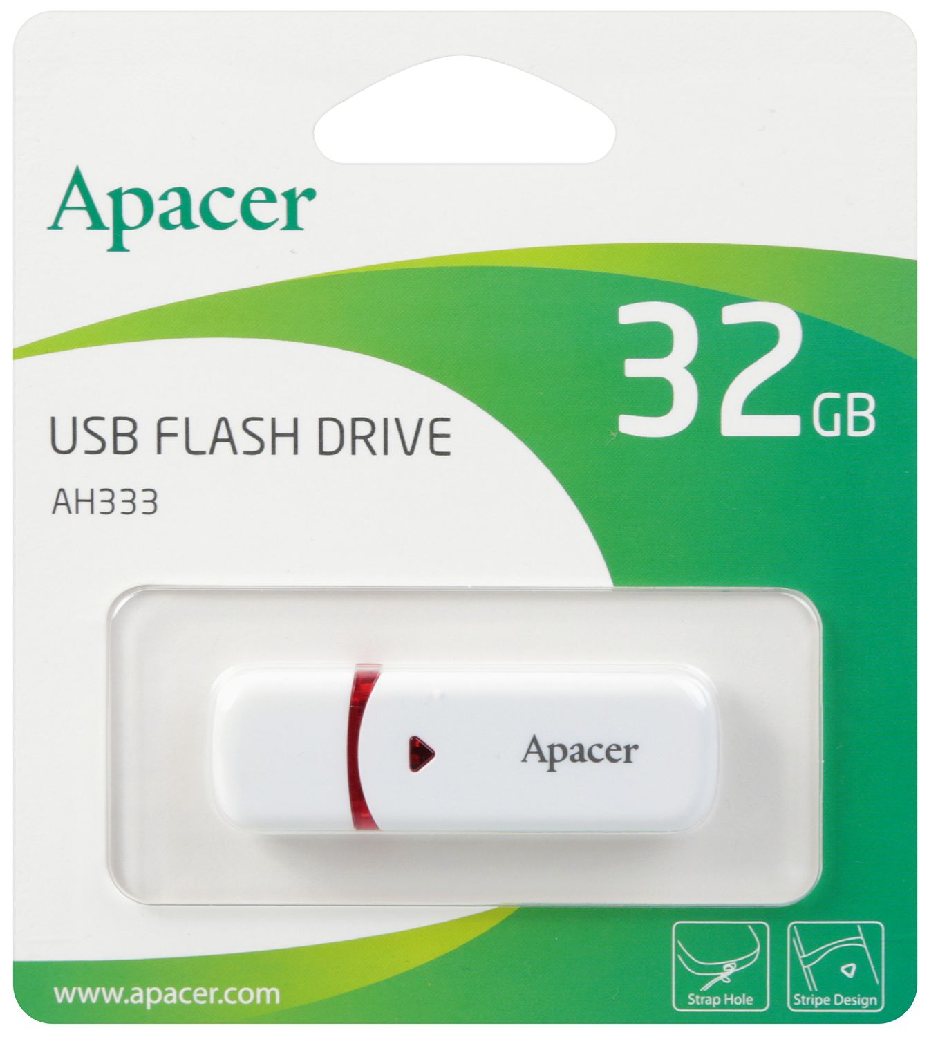 Флашка USB A 2.0 Apacer AH333 - store.bg