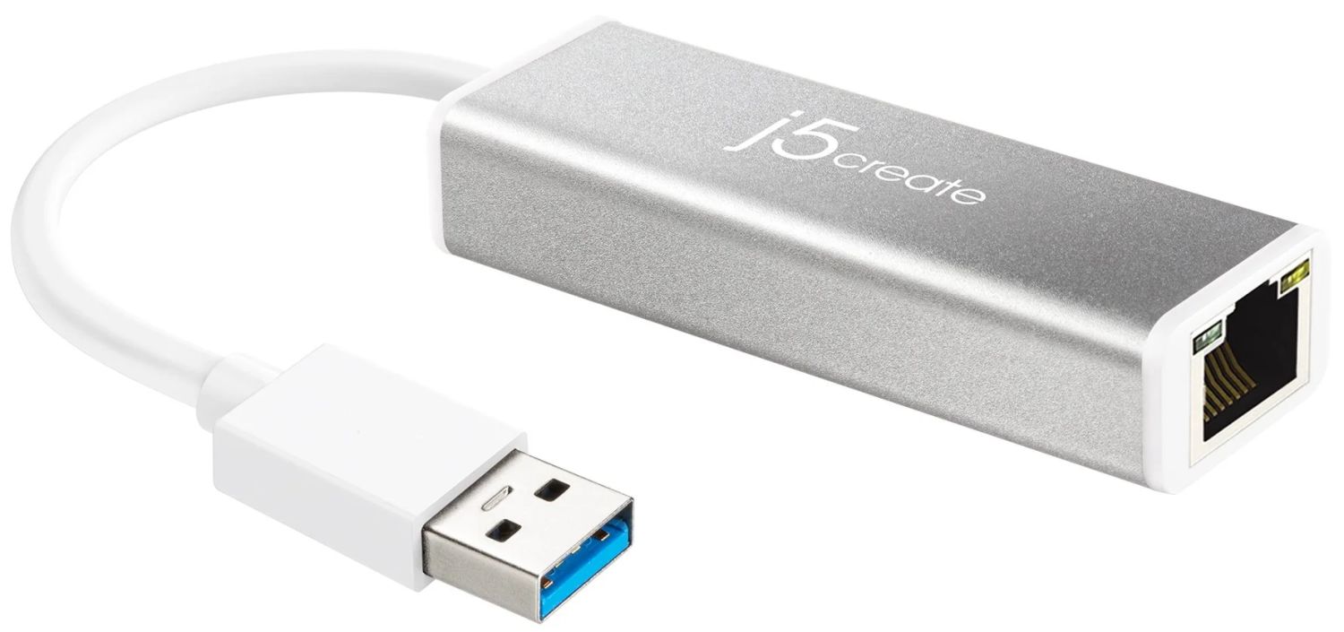 USB male към RJ45 female адаптер j5create - store.bg