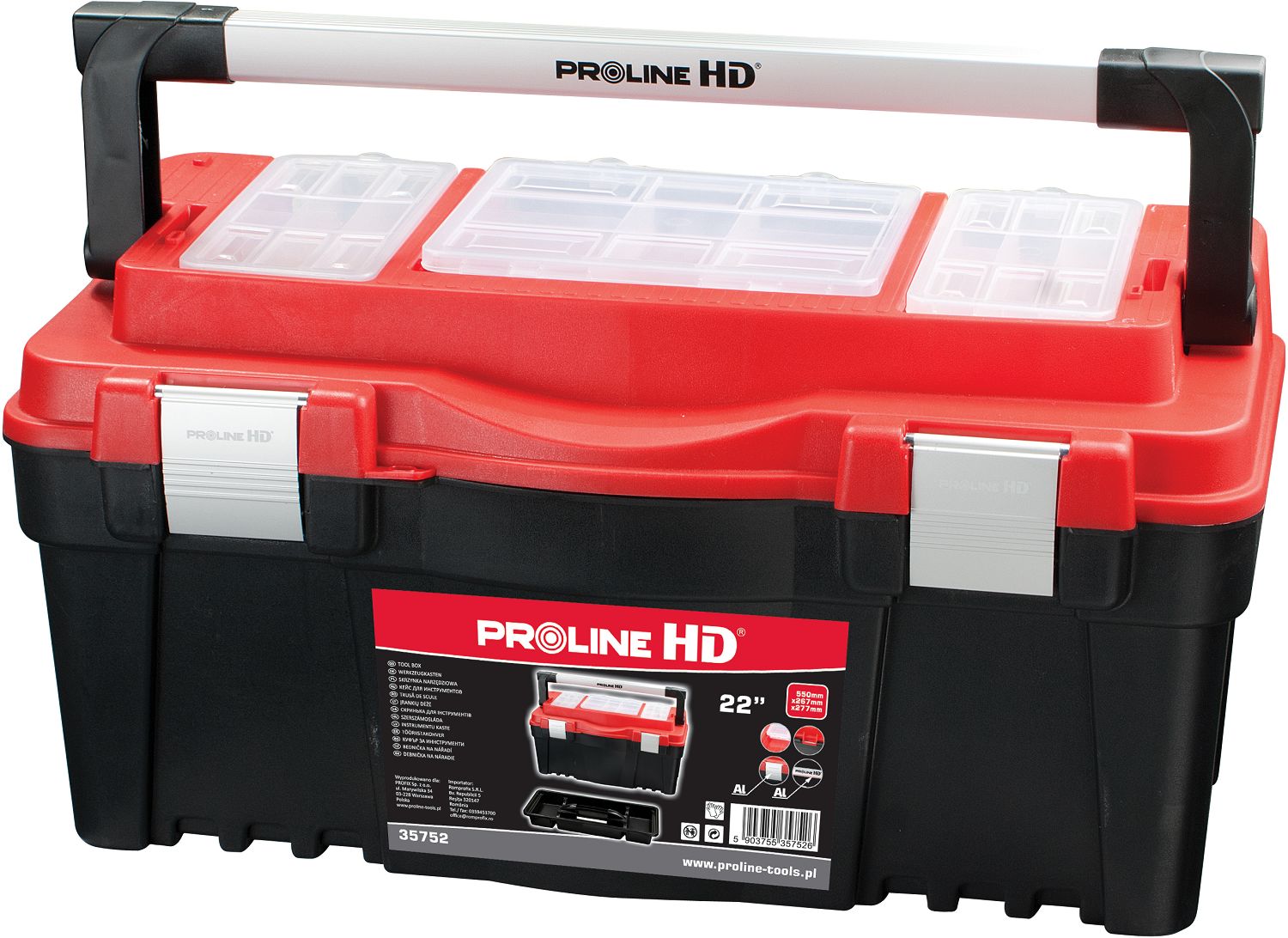 Куфар за инструменти Proline - store.bg