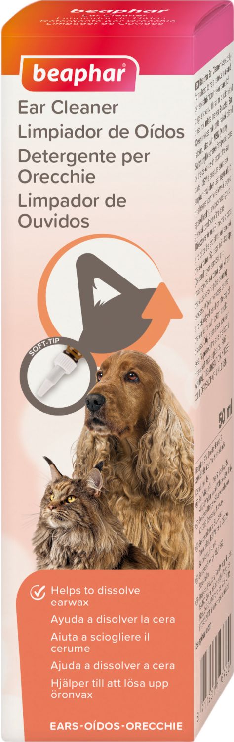 Лосион за почистване на ушите на кучета и котки Beaphar - store.bg