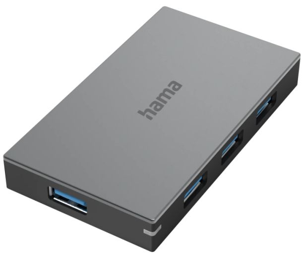 Хъб с 4 порта USB 3.0 Hama - store.bg