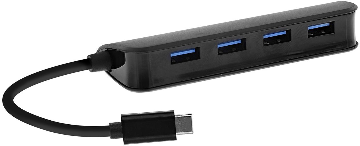 USB хъб с 4 порта T'nB - store.bg