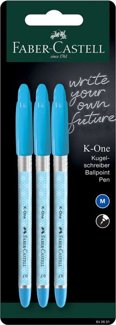 Химикалки 3 броя Faber-Castell K-One - store.bg