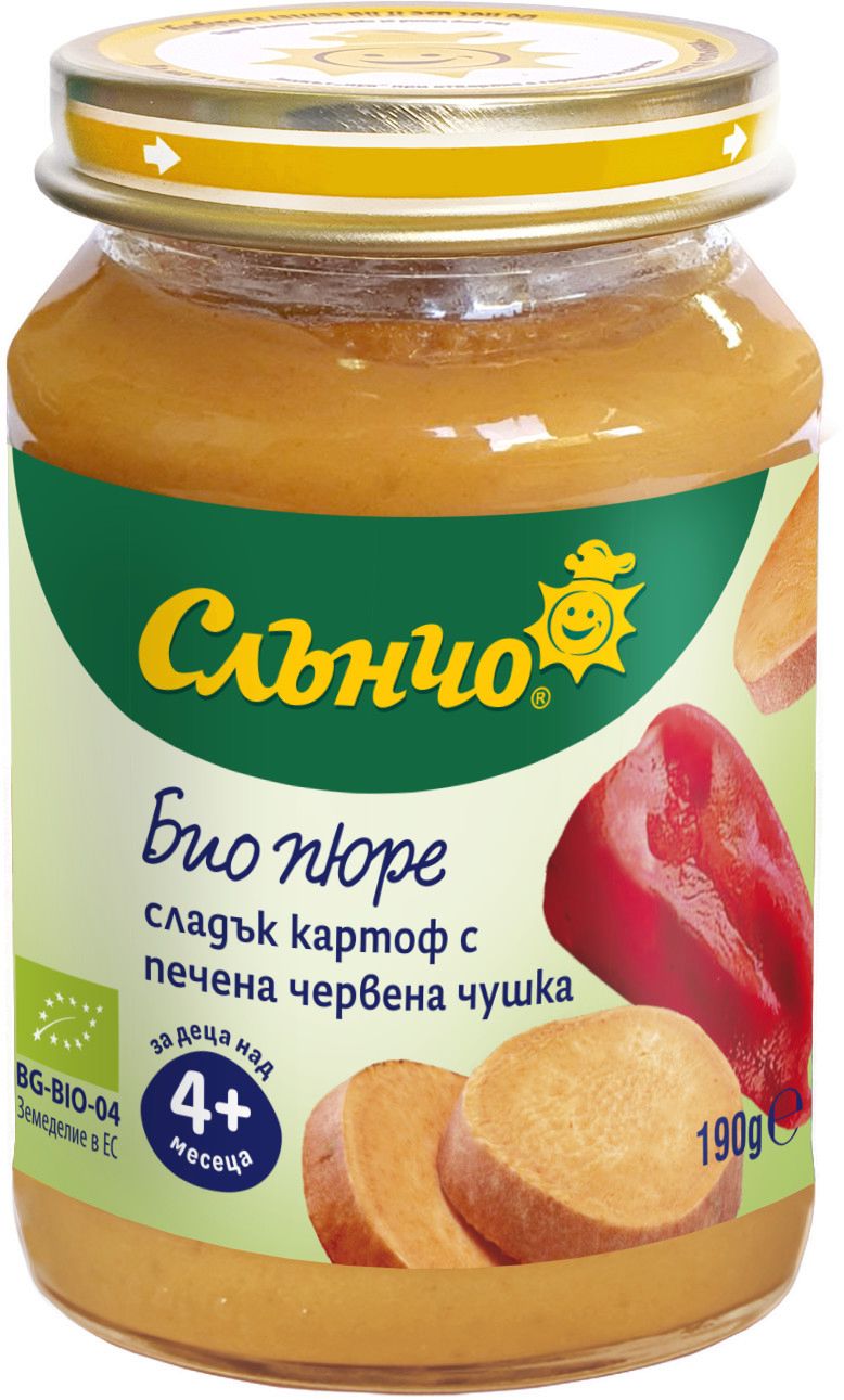 Пюре за бебе Слънчо - store.bg