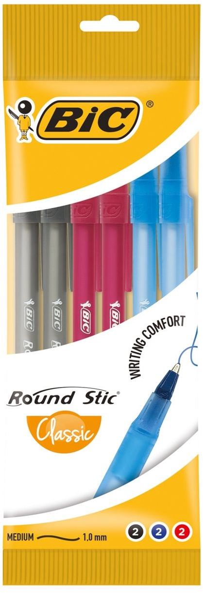 Химикалки BIC Round Stic M - store.bg