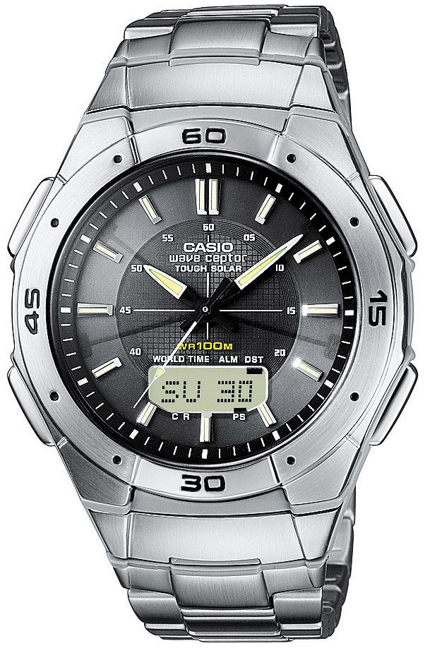 Часовник Casio - Wave Ceptor WVA-470DE-1AVEF - store.bg