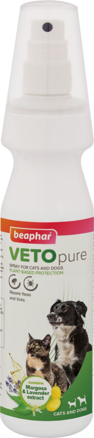 Противопаразитен спрей за кучета и котки Beaphar - store.bg