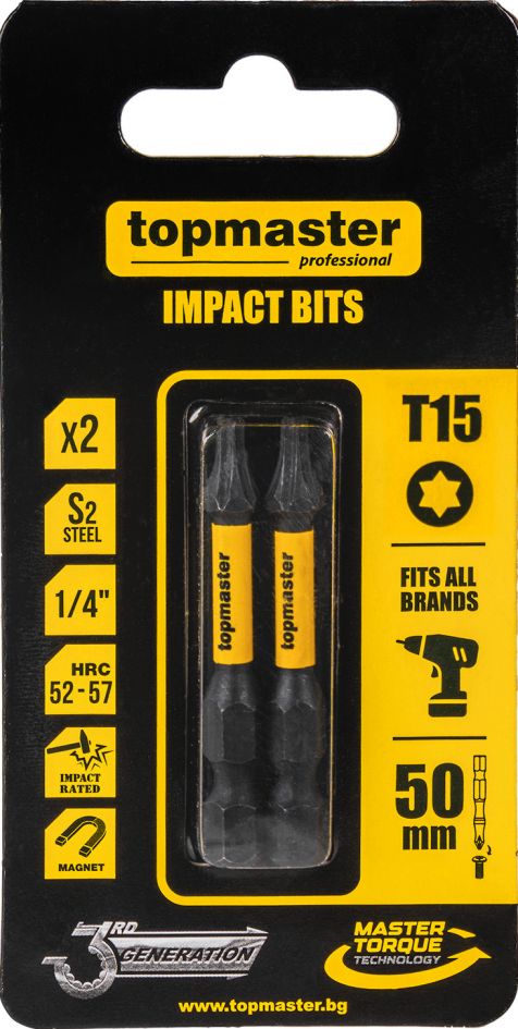 Ударни битове Torx TX Topmaster - store.bg