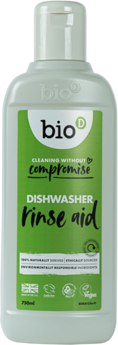 Изплакваща течност за съдомиялна машина Bio-D - store.bg